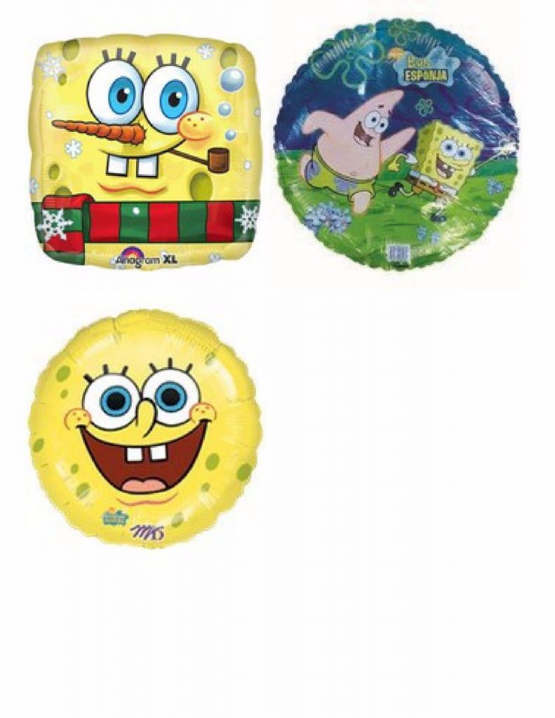 spongebob balloons - Balloon Geeks