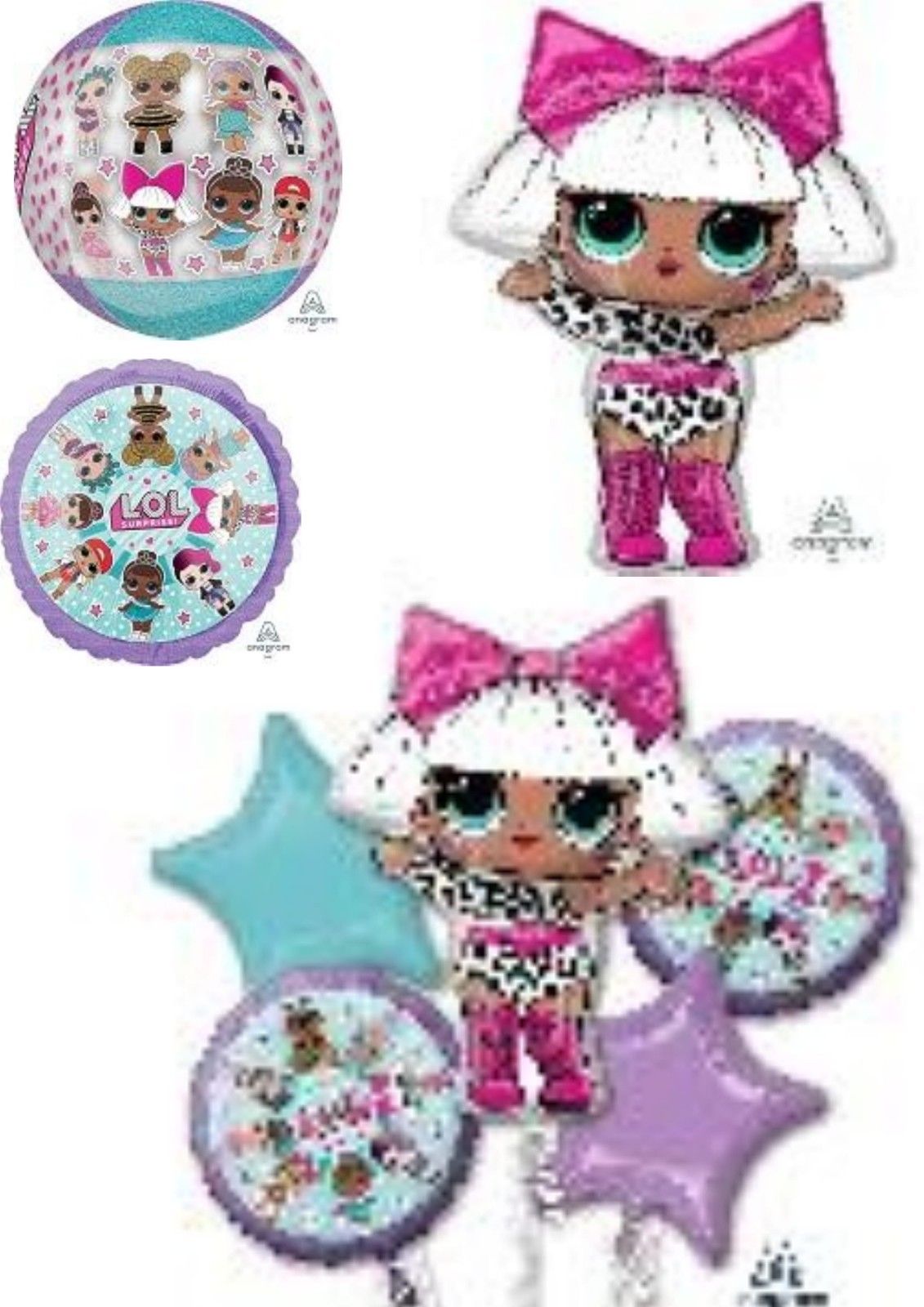LOL Surprise Dolls Balloons - Balloon Geeks