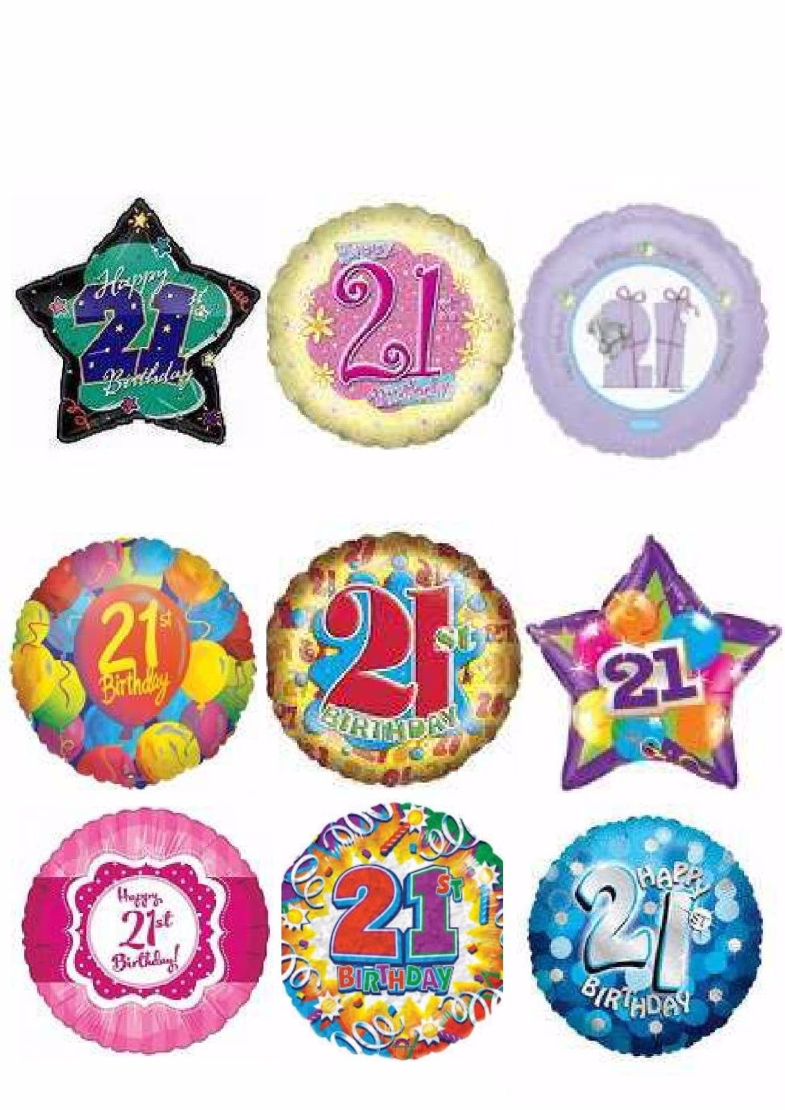 21st Birthday - Balloon Geeks