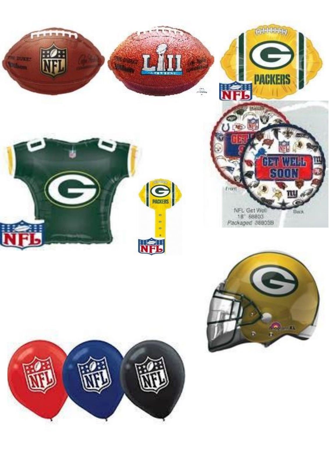 Green Bay Packers - Balloon Geeks