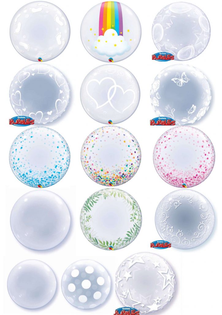 Plain & Patterned Balloons - Balloon Geeks