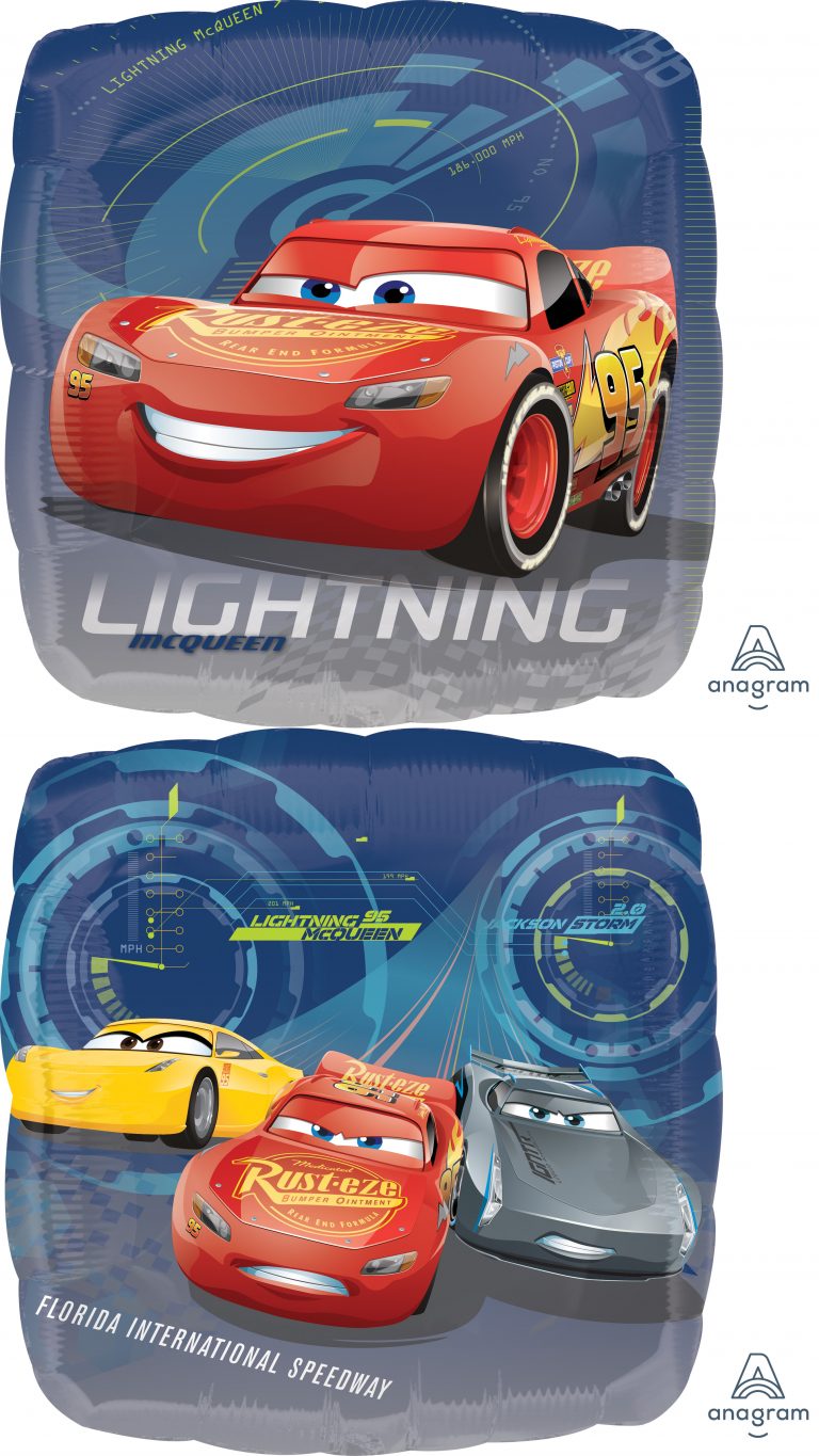 Disney Cars Lightning McQueen And Gang Balloon - Balloon Geeks